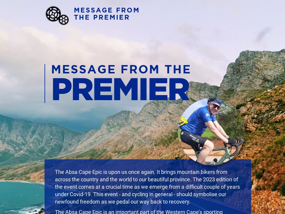 Absa Vehicle and Asset Finance Ad - 2023 Absa Cape Epic Chapter 3