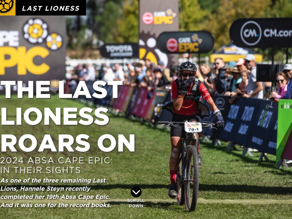 The Last Lions - 2023 Absa Cape Epic Ride Review
