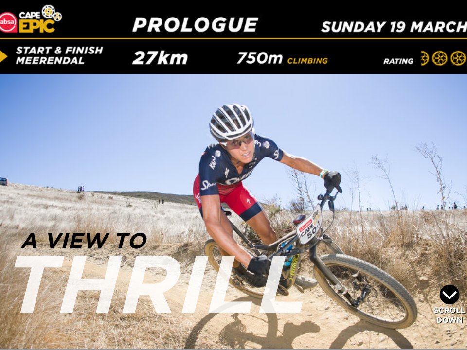 Epic Series - 2023 Absa Cape Epic Route Launch