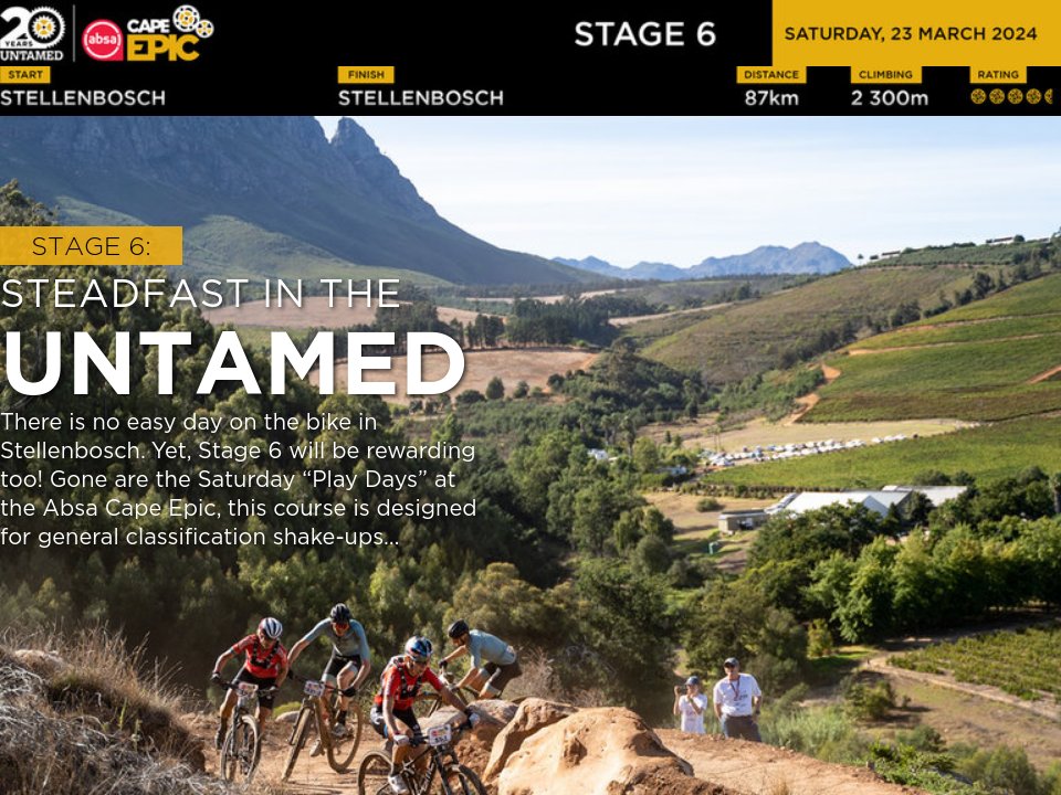 Absa Cape Epic 2024 Chapter 1 - 2024 Absa Cape Epic Chapter 1