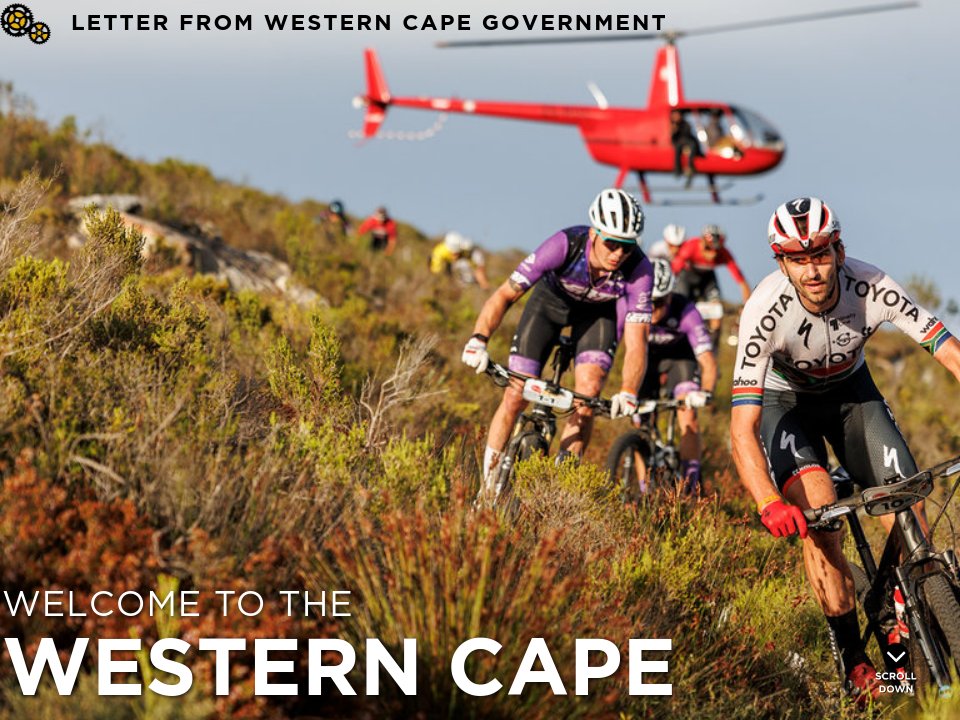Premier's Welcome - 2024 Absa Cape Epic Chapter 2